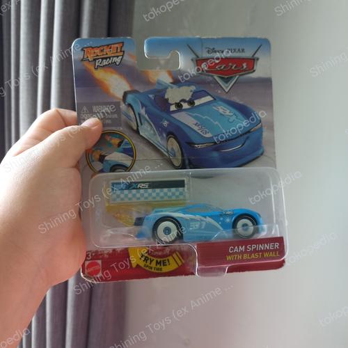 Jual disney pixar cars rocket racing cam spinner with blast wall mattel ...