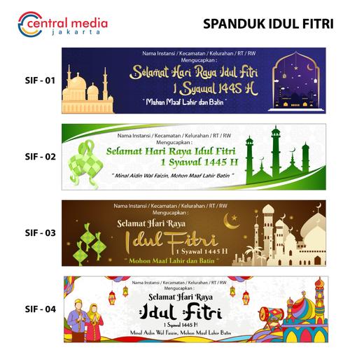 Jual Cetak Spanduk Idul Fitri Custom Logo Nama Instansi Banner Lebaran ...