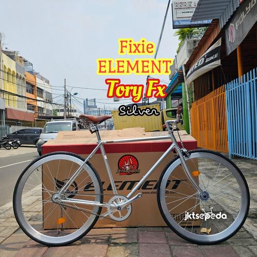 Jual Sepeda Fixie Element Tory fx - Silver - Jakarta Barat - Jktsepeda ...