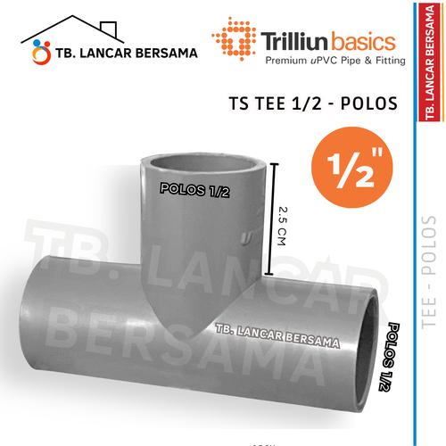 Jual TEE 1/2 INCHI TRILLIUN TS - FITTING PVC - Kota Surabaya - TB ...