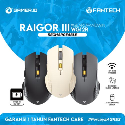 Jual Fantech RAIGOR III WG12 / WG12R | Rechargeable Wireless Gaming ...