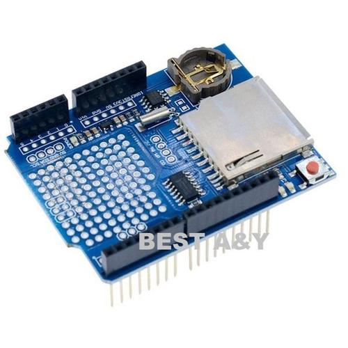 Jual ' shield datalogger datalogging sd card ds1307 rtc arduino uno ... Jual ' shield datalogger datalogging sd card ds1307 rtc arduino uno ...