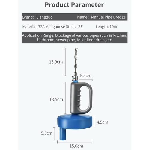 Jual [New] Kawat Alat Anti Tersumbat Saluran Pembuangan Wc Toilet Sink ...