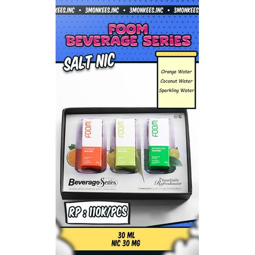 Jual NEW FOOM BEVERAGE SERIES 30ML 30MG BY FOOM - COCONUT WATER - Kota ...
