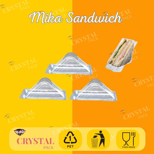 Jual Mika Tempat Sandwich Pack 50 pcs Alas + Tutup - Kota Tangerang ...