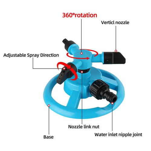 Jual Sprinkler Spray Taman Penyiram Tanaman Otomatis 360 Derajat WMO ...