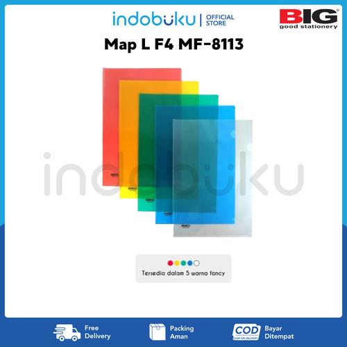 Jual Map L F4 BIG MF-8113 Map Transparan Clear Sleeves MF-8113 - Kota ...
