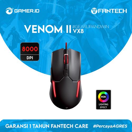 Jual Fantech VENOM II VX8 | Macro Wired Gaming Mouse - Kota Yogyakarta ...
