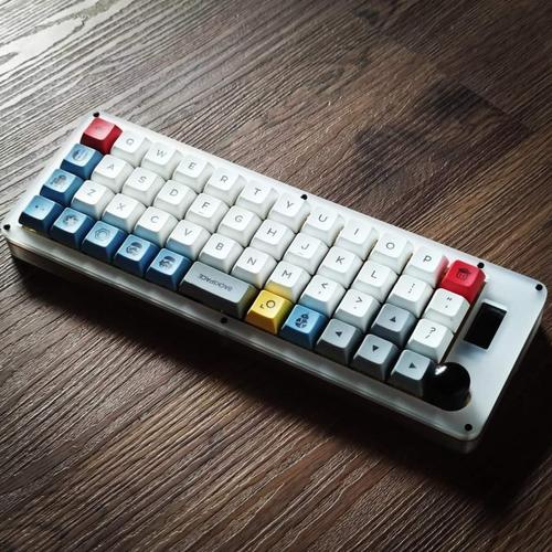 Jual BINO40 Ortho mechanical keyboard with oled and knob Hotswap - Kab ...