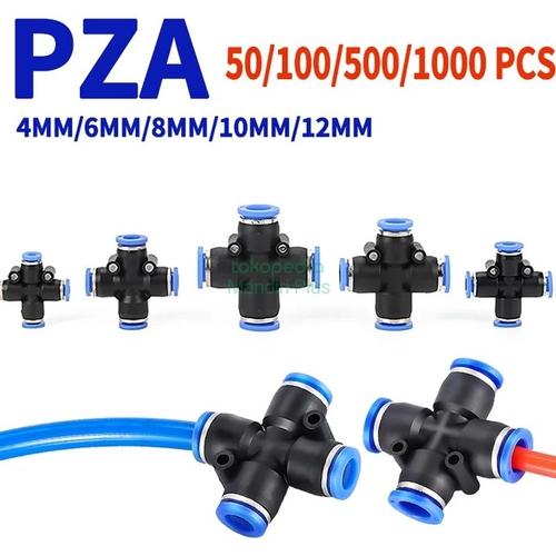 Jual PZA 06 Fitting Cross Tee / Fitting Cabang 4 selang 6mm MPZA 6 - Jakarta Barat - Mandiri ...