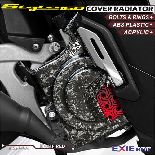 Promo Cover Radiator Honda Stylo 160 Penutup Variasi Radiator Motor ...