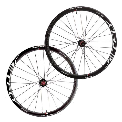 Jual Wheelset NOVATEC Jetfly Road 700C Disc 3.26 Shim 11Sp 6 Bolt ...