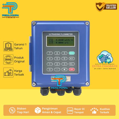 Jual TUF-2000B TM-1 Ultrasonic flow meter DN50mm-DN700mm wall mounted ...