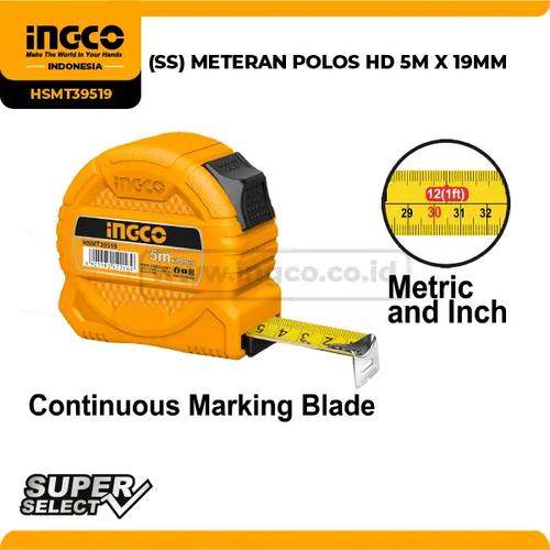 Jual Meteran 5m Meter x 19mm INGCO HSMT39519 Steel Measuring Tape ...