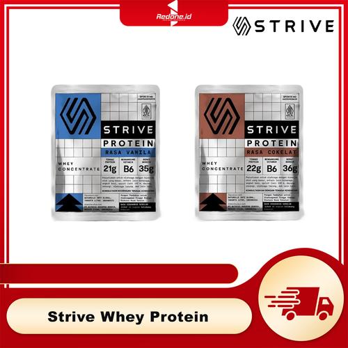Promo Strive Susu Protein Whey Powder Milk Bubuk - Vanilla - Jakarta ...