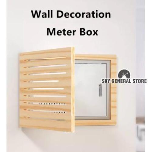 Jual TERBARU! Box Cover Kotak Kayu Penutup MCB Dan Panel Meteran ...
