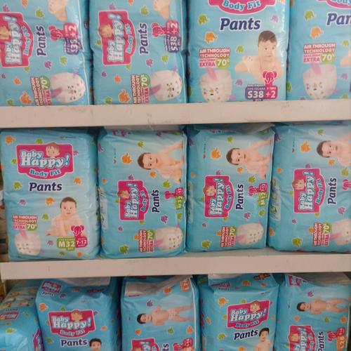 Jual POPOK BABY HAPPY BODY FIT PANTS S38 M32 L28 XL26 XXL24 - BABYHAPPY ...