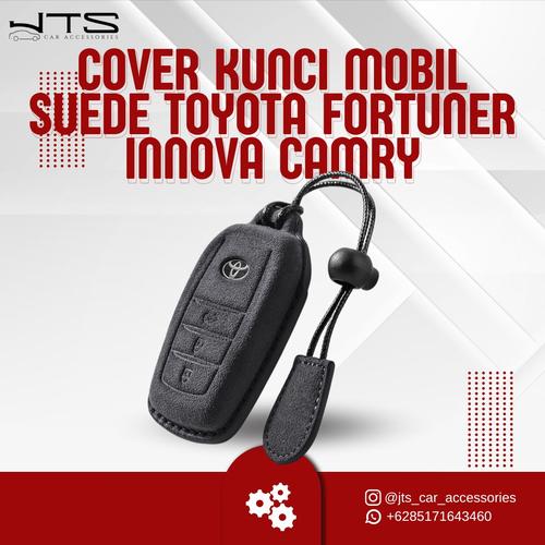 Jual Cover Kunci Suede Toyota Case Kunci Mobil Toyota Fortuner Innova ...