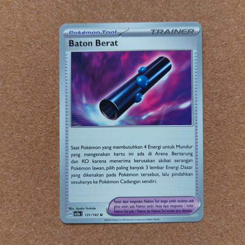 Jual Baton Berat 131/142 U Pokemon Indonesia tcg paradoks andalan SV5s ...