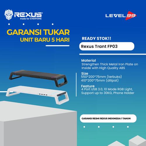 Jual Rexus Monitor Stand Trant FP03 - Hitam - Kota Surabaya - Level99ID ...