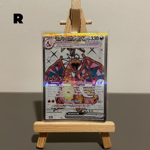 Jual Charizard ex sv3s 203/170 SR Kilau Hitam Pokemon TCG Indonesia ...