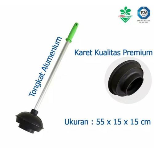 Jual [New] Alat Pembersih Kloset Sedot Wc Pompa Plunger Toilet ...
