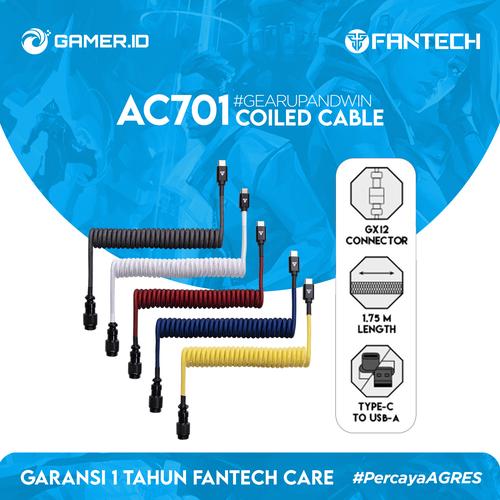 Jual Fantech AC701 | Type-C Aviator Coiled Cable for Mechanical ...