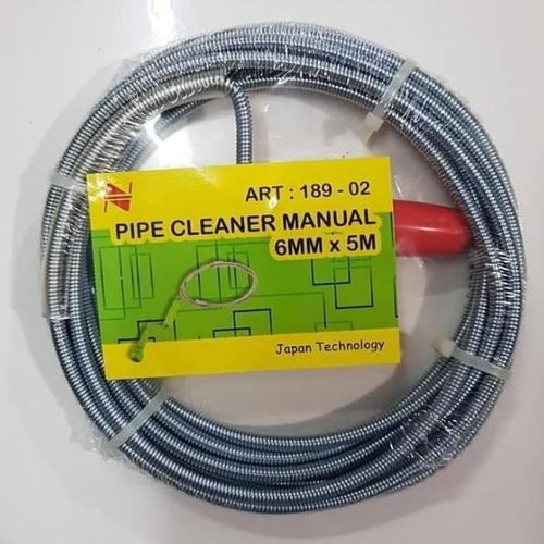 Jual [New] Kawat Alat Pembersih Pipa Mampet 5 Meter Saluran Air Mampet ...