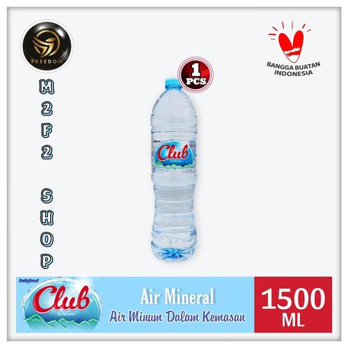 Jual Air Mineral Club Besar Botol Plastik Pet - 1500 ml | 1,5 liter ...