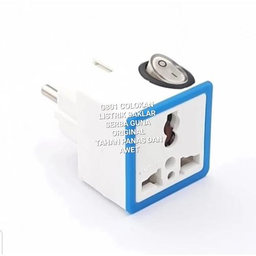 Jual G801 STOP KONTAK TERMINAL ON OFF SERBA GUNA ORIGINAL TAHAN PANAS ...