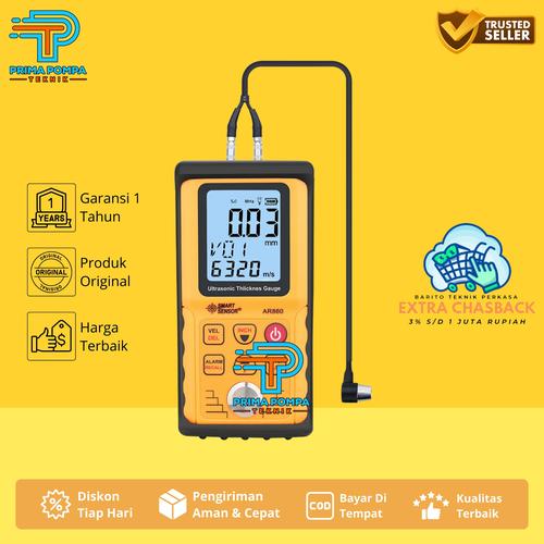 Jual AR860 Ultrasonic thickness gauge Digital sheet metal steel 1.0 ...