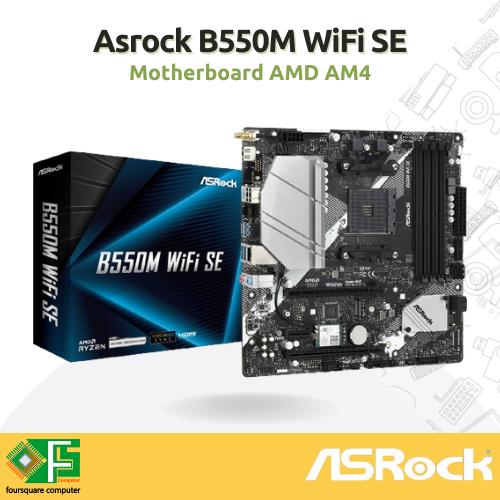 Jual Motherboard Asrock B550M WiFi SE Mobo AMD Socket AM4 Resmi - Kota ...