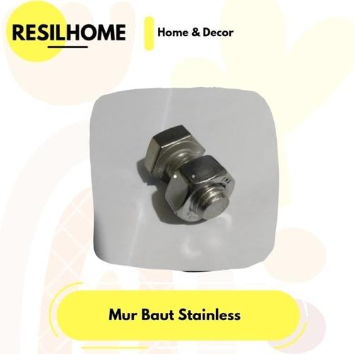 Jual baut Bolt Nut Stainless Diameter m14 Panjang 2.5 cm Sekrup - Kota ...