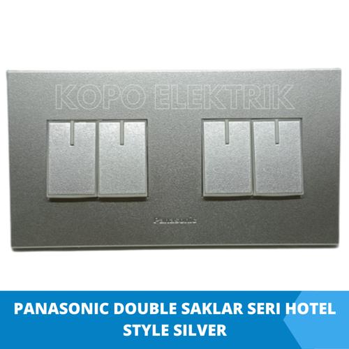 Jual Panasonic Double Saklar Seri Hotel Style Silver - Kab. Bandung ...