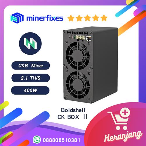 Jual Goldshell CK BOX Ⅱ CKB Miner 2.1 Th/s 400W - CK BOX Ⅱ - Jakarta ...