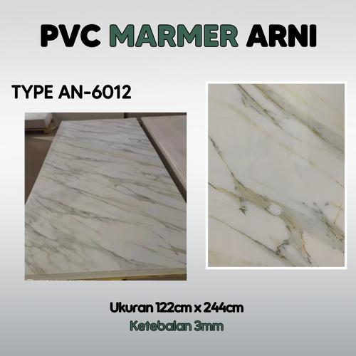 Jual Panel PVC Motif MARMER Uk. 1,22m X 2,44m - PVC Marmer ARNI tebal ...