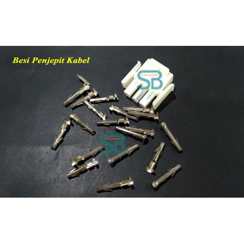 Jual kawat penjepit kabel konektor trafo besi pengait kabel besi ...