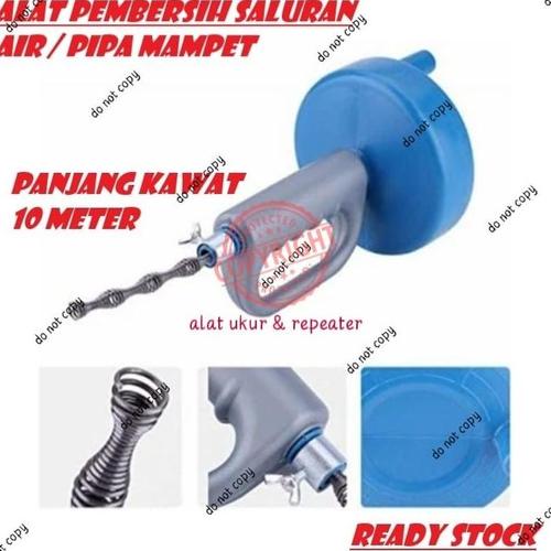 Jual [New] Alat Pembersih Saluran Pipa Mampet Kawat Pembersih 10 Meter ...