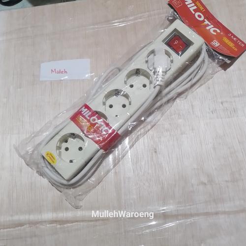 Jual STOP KONTAK COLOKAN TERMINAL DENGAN SAKLAR ISI 5 LUBANG KABEL 3 ...