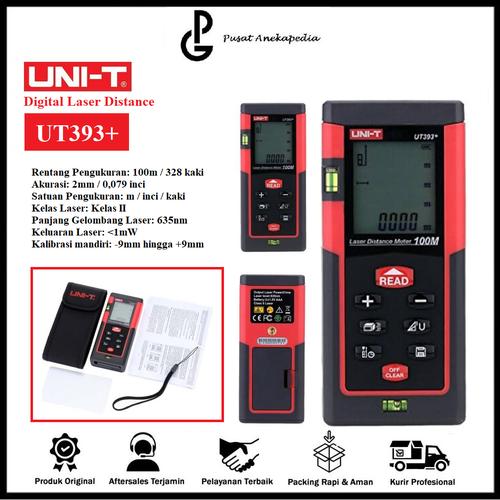 Jual UNI-T UT393+ Laser Distance Meter 100m Alat Ukur Jarak - UT393 ...