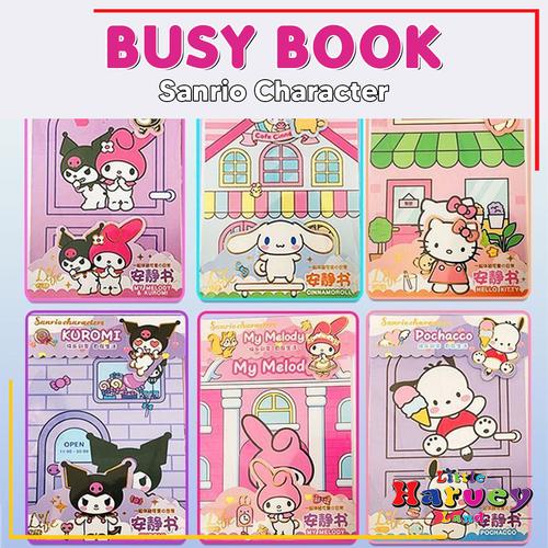 Promo Quiet Book DIY Mainan Stiker Sanrio Mainan Edukasi Busy Book ...