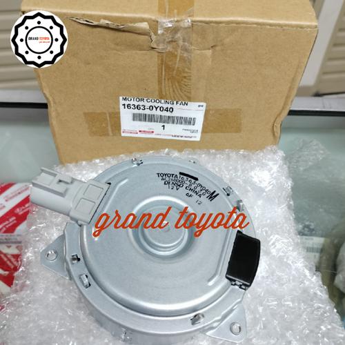 Jual Motor Fan Radiator All new Yaris All new Vios Gen 3 Asli 16363 ...