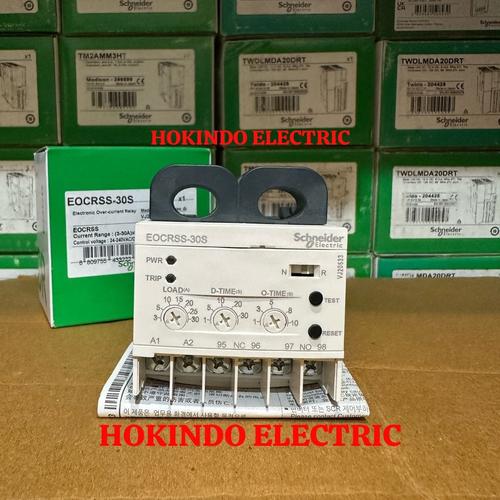 Jual SCHNEIDER EOCRSS-30S ELECTRONIC OVER CURRENT RELAY 24-240VAC/DC 3-30A - Jakarta Pusat ...