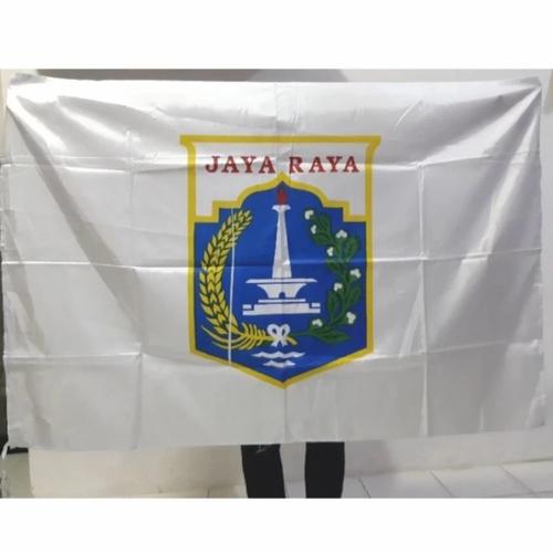 Jual Bendera DKI Jaya Raya / Bendera Jaya Raya 90x135 terbaru - Jakarta ...