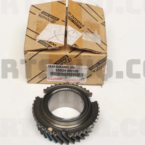 Jual gear transmisi gigi 3 RD Toyota Hiace premio 1GD 33034-0K100 ...