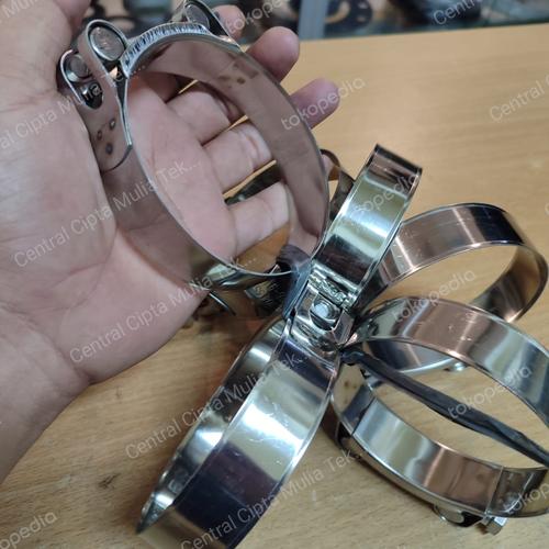 Jual Clamp/Klem Superior 5" inch Hose Klem Heavy Duty Stainless ss304 ...