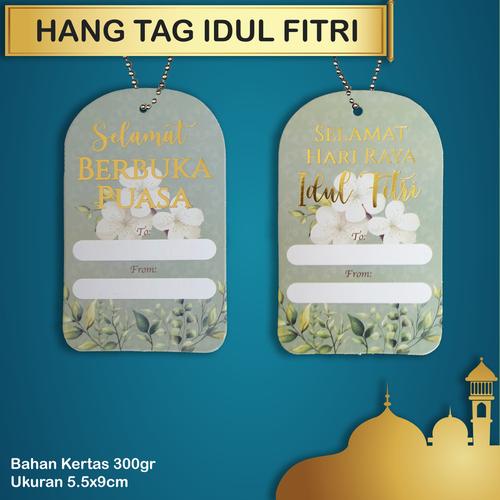 Jual Hang Tag Ramadhan Kareem Hang Tag Hari Raya Idul Fitri Kartu ...