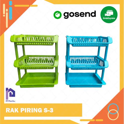Jual RAK PIRING PLASTIK SUSUN / RAK PLASTIK BERTINGKAT - SUSUN 2, Bebas ...