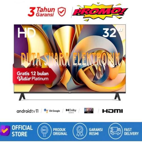 Promo TCL 32 inch Smart LED TV - Android 11.0 - FHD - Dolby Audio - GVA ...