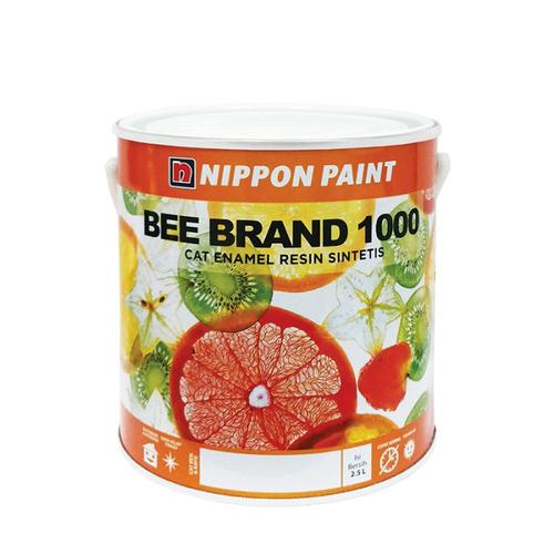 Jual CAT KAYU DAN CAT BESI NIPPON PAINT BEEBRAND 0.9 LITER IVORY WHITE ...